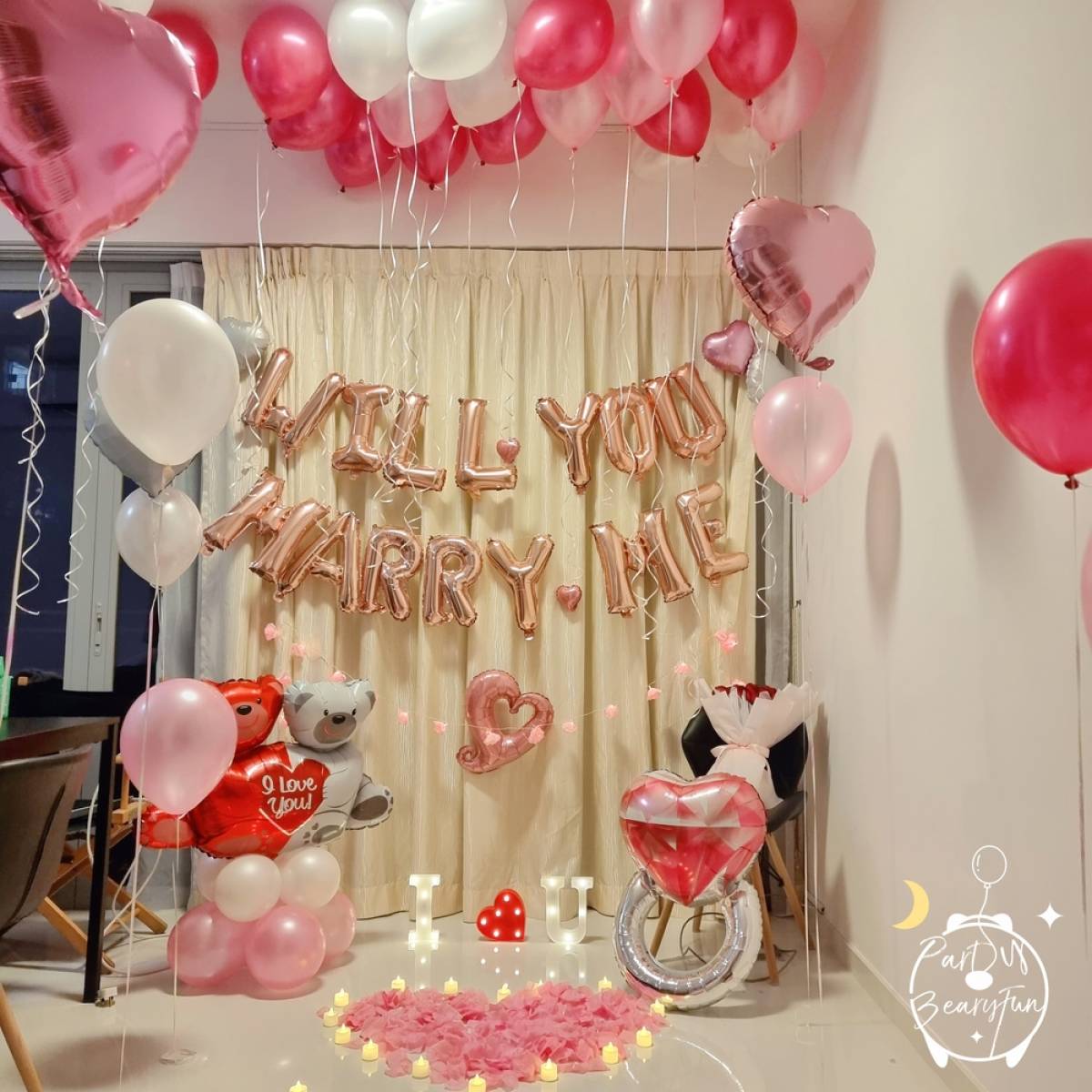 Proposal Balloon Set-up (Small Scale)