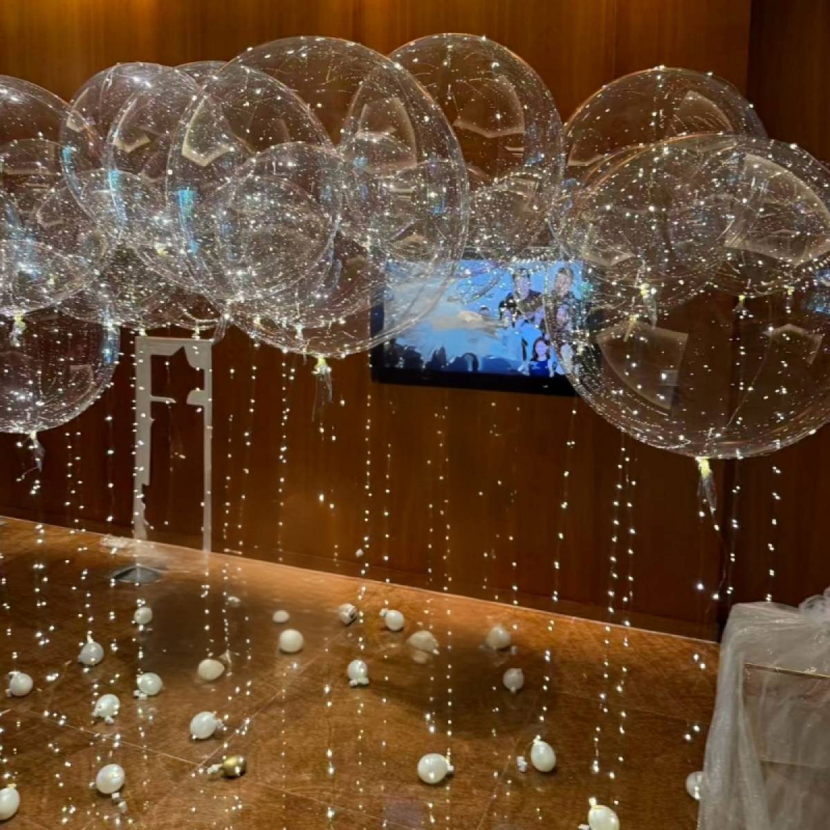 Helium LED Bubble Balloon